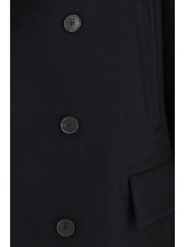 Fendi Wool And Angora Coat