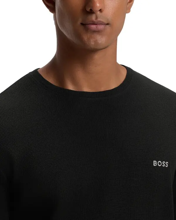 BOSS Waffle Long Sleeve Crew