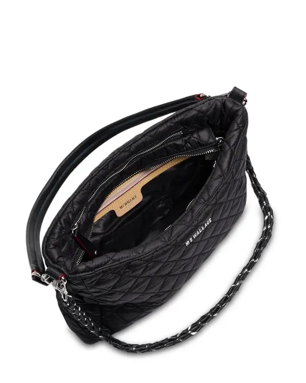 Mz Wallace Crosby Quilted Hobo Shoulder Bag