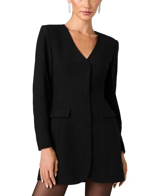 French Connection Azra Twill Cinched Blazer Dress