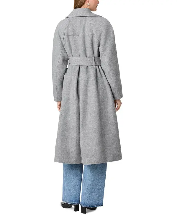 French Connection Gabriella Twill Belted Coat