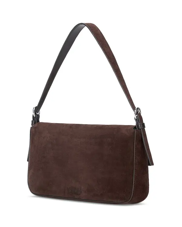 Staud Harlow Leather Shoulder Bag