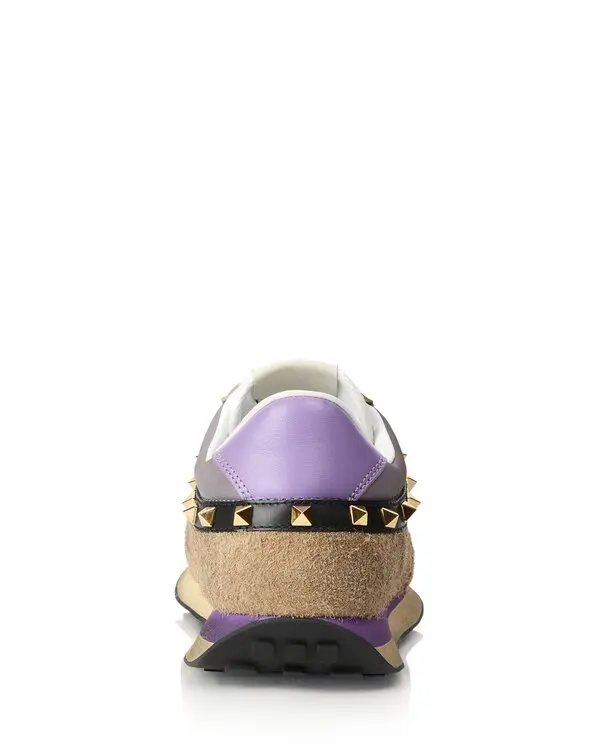 Valentino Garavani Butterfly Low Top Sneaker - Camel Multi