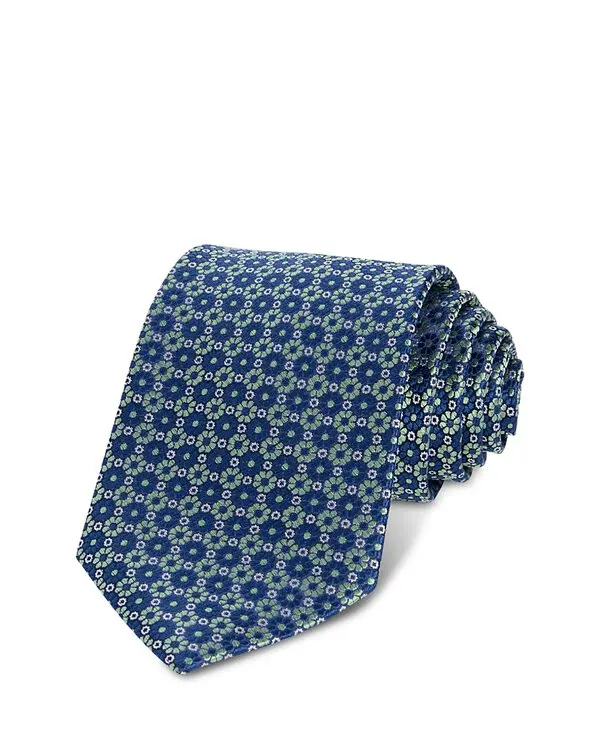 Bloomingdale'S Silk Classic Floral Tie Exclusive - Nvgr