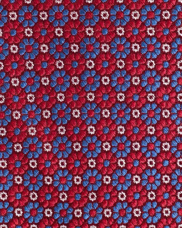 Bloomingdale'S Silk Classic Floral Tie Exclusive - Red