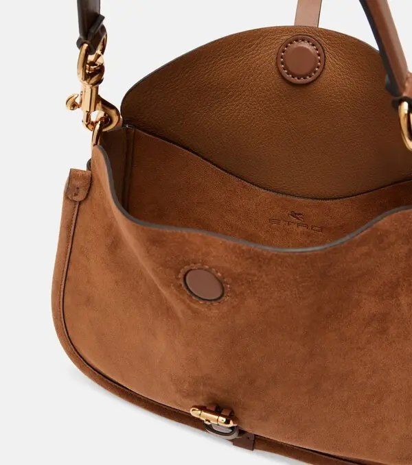 Etro Small Suede Tote Bag