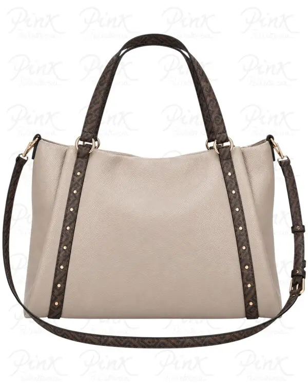 Liu Jo Logo Studded Tote Bag