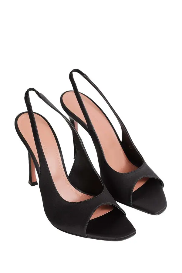 Amina Muaddi Open-toe High-heeled Sandals
