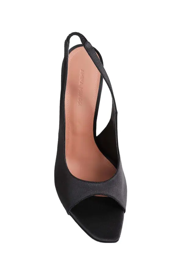 Amina Muaddi Open-toe High-heeled Sandals