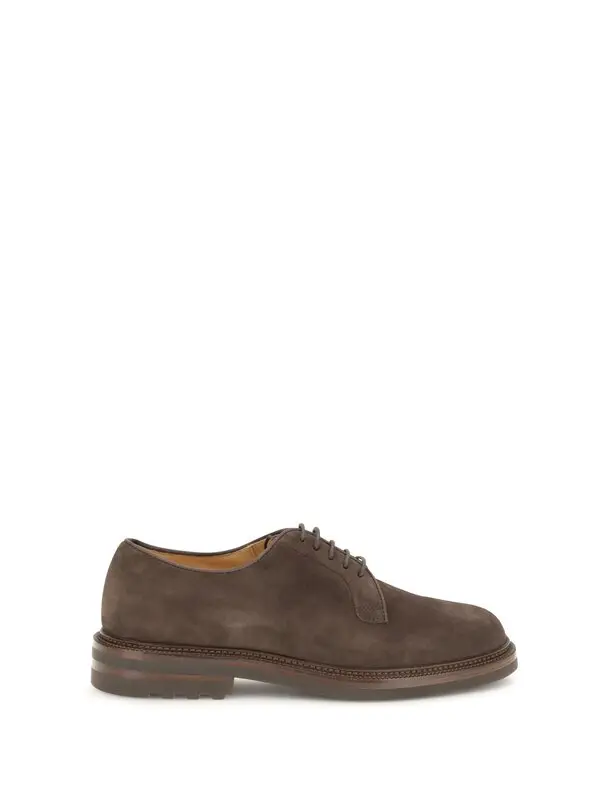 Brunello Cucinelli Suede Lace-up Shoes