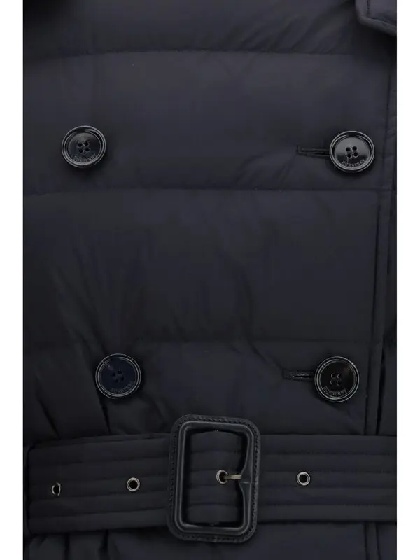 Burberry Audley Mid Length Nylon Down Jacket