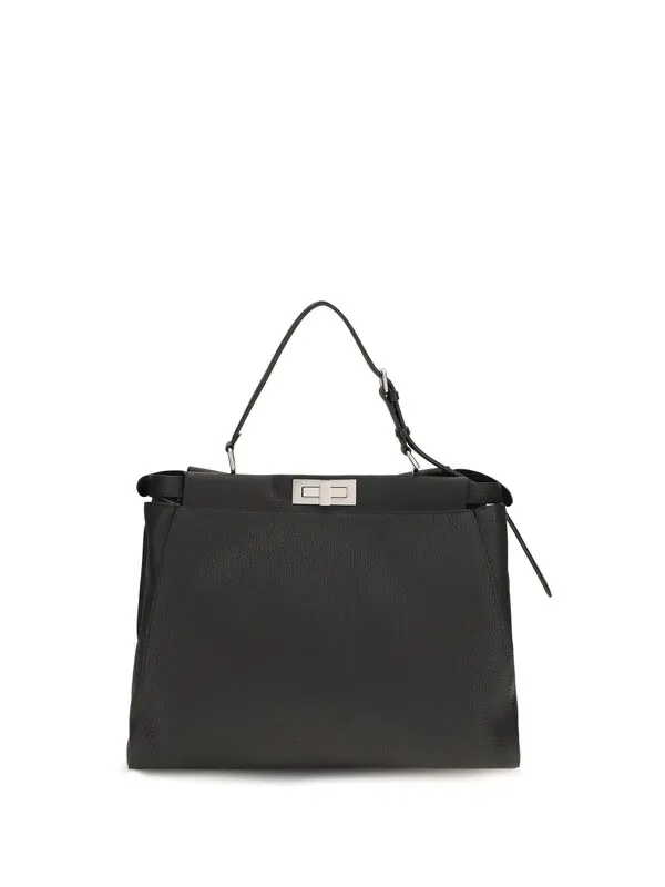 Fendi My Peekaboo Large Shoulder Bag - Black