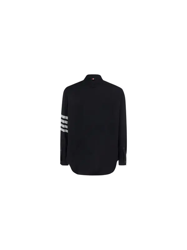 Thom Browne Wool And Cotton Blend Shirt