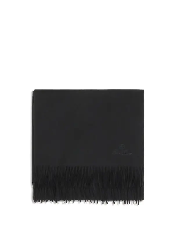 Loro Piana Opera Cashmere Scarf - Black