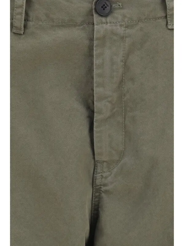 Fendi Cotton Cargo Pants - Green