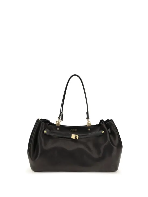Balenciaga Medium Bel Air Tote Shoulder Bag - Black