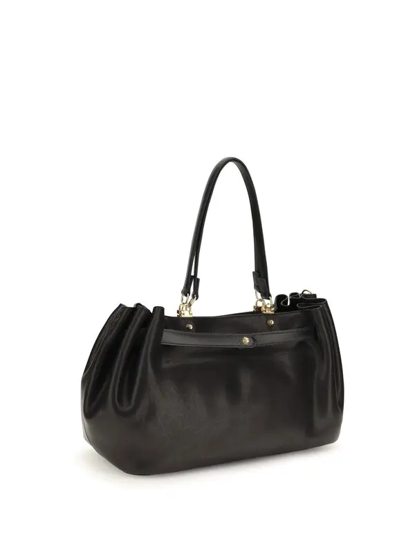 Balenciaga Medium Bel Air Tote Shoulder Bag - Black