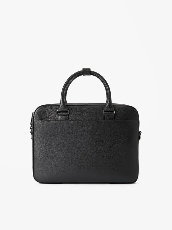 Tiger Of Sweden Bosun Leather Briefcase - Black
