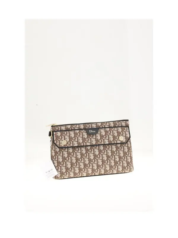 Dior Jet Triangle Pouch Oblique - Multicolor