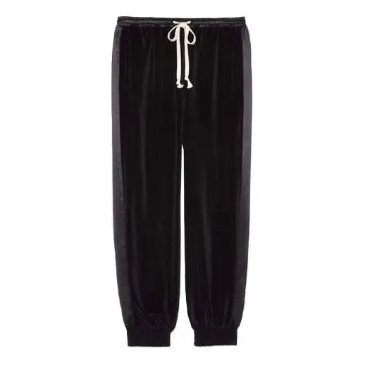Gucci Side-stripe Sweatpants - Black