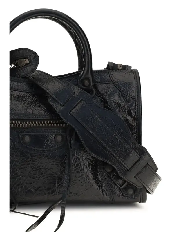 Balenciaga Small Le City Handbag - Black