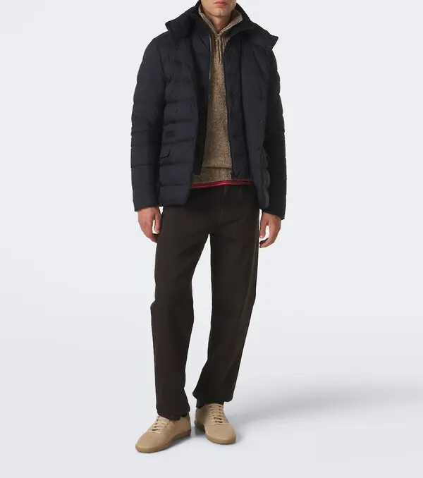 Moncler Elarune Hooded Down Jacket