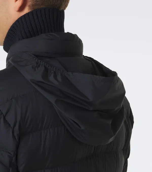 Moncler Elarune Hooded Down Jacket