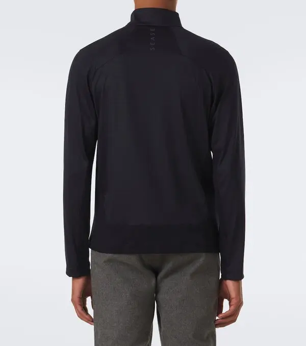 Sease Runner Virgin Wool Jersey Ski Top