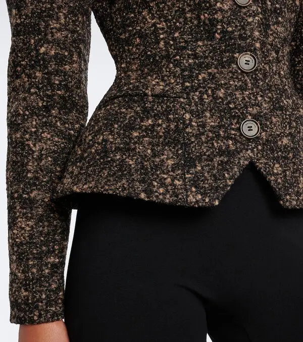 Magda Butrym Wool And Cashmere-blend Bouclé Jacket
