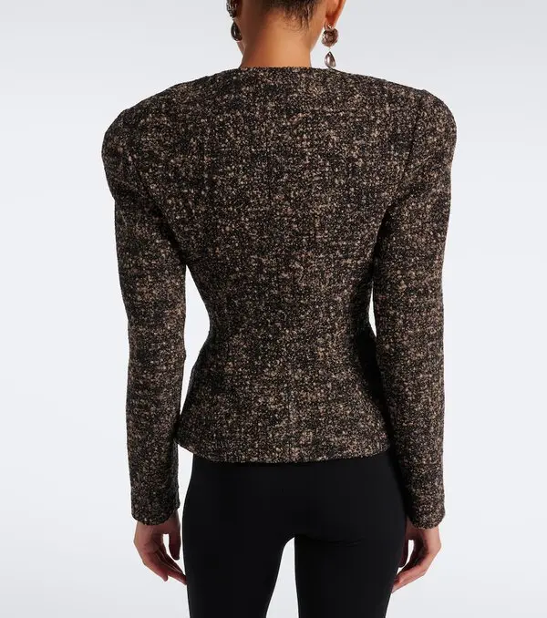 Magda Butrym Wool And Cashmere-blend Bouclé Jacket