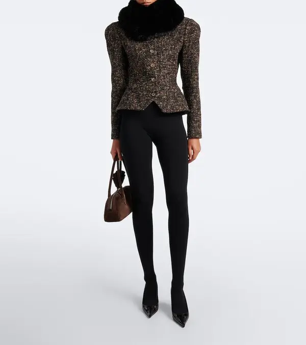 Magda Butrym Wool And Cashmere-blend Bouclé Jacket
