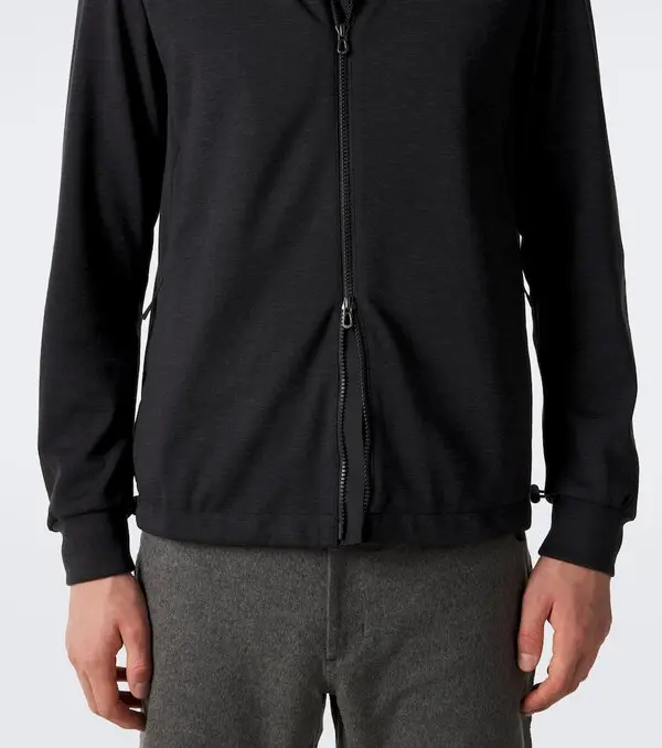 Sease Explorer Wool-blend Jersey Ski Sweatshirt