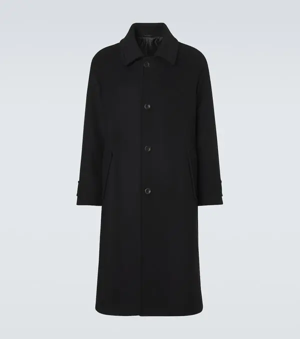 Giorgio Armani Wool And Cashmere Coat