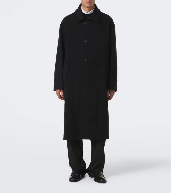 Giorgio Armani Wool And Cashmere Coat