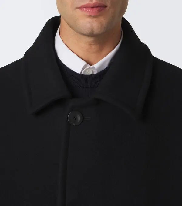 Giorgio Armani Wool And Cashmere Coat