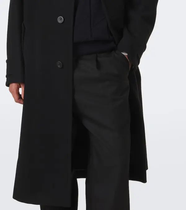 Giorgio Armani Wool And Cashmere Coat