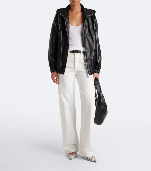 ARMA Guisy Hooded Leather Jacket