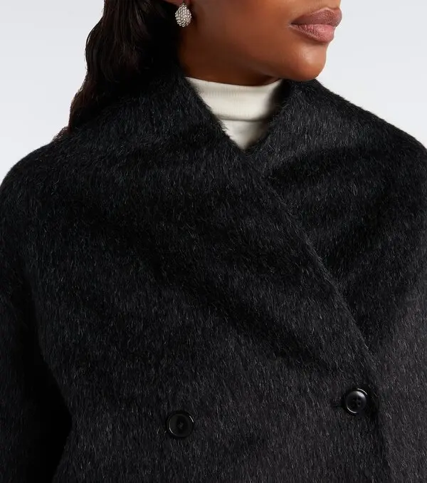 Loulou De Saison Wes Double-breasted Alpaca And Wool Jacket