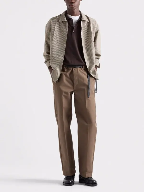 Prada Cord Wool Shirt