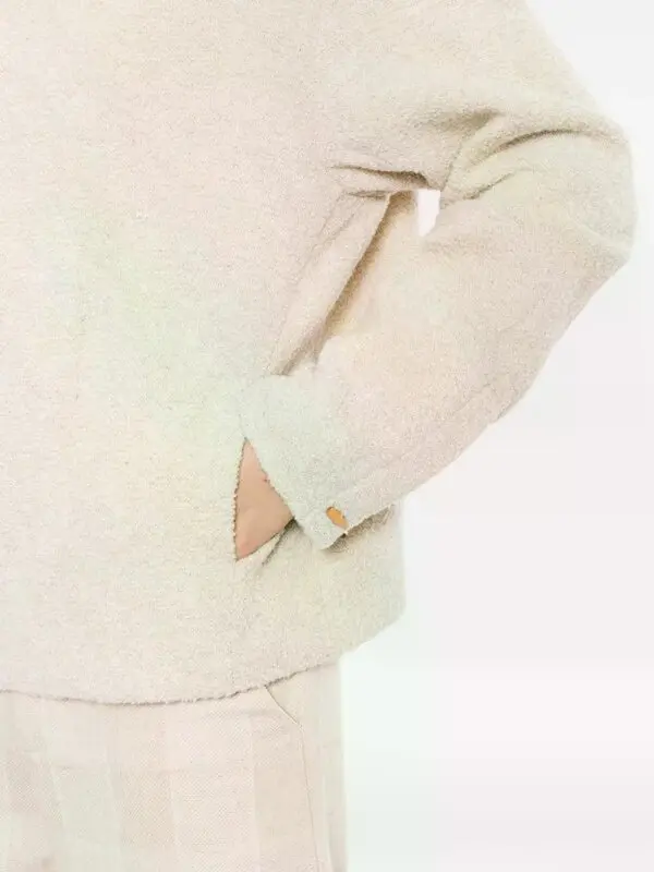 YOUNG N SANG Zip-up Boucle Jacket