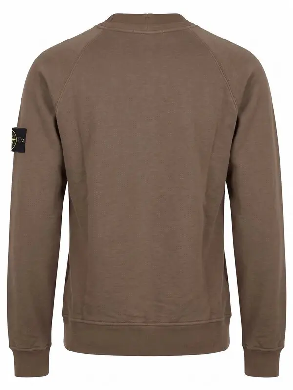 Stone Island Tubular Cotton Fleece Sweatshirt - Multicolor