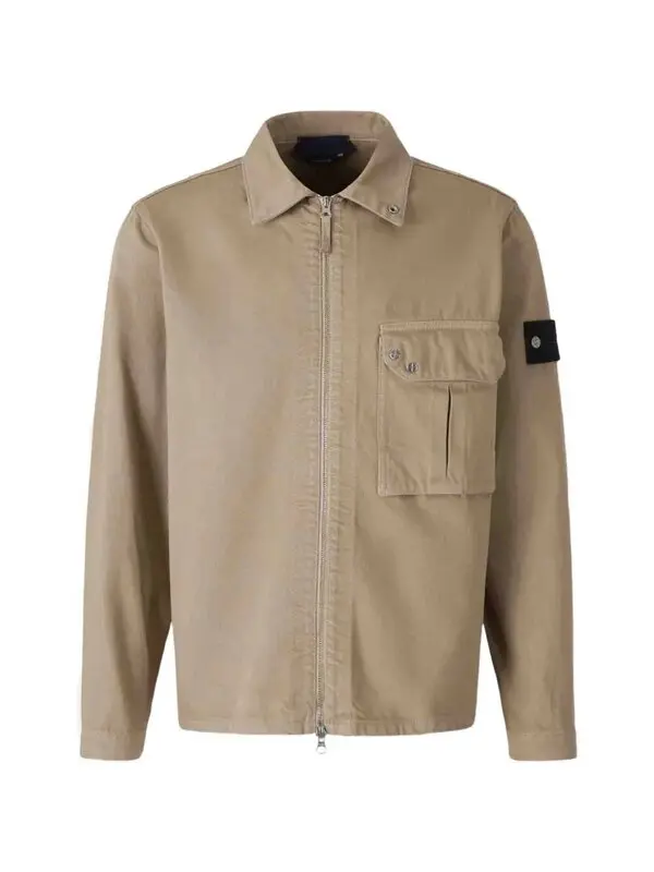 Stone Island Light Bull Denim-tc` Shirts
