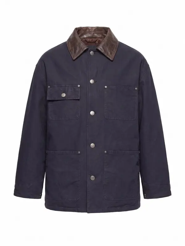 Prada Cotton And Re-nylon Down Jacket - Multicolor