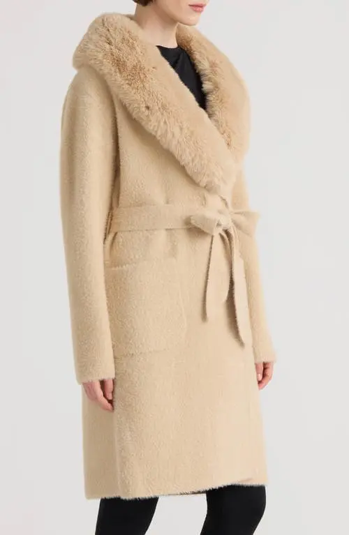 NVLT Belted Sailor Collar Coatigan
