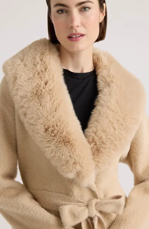 NVLT Belted Sailor Collar Coatigan