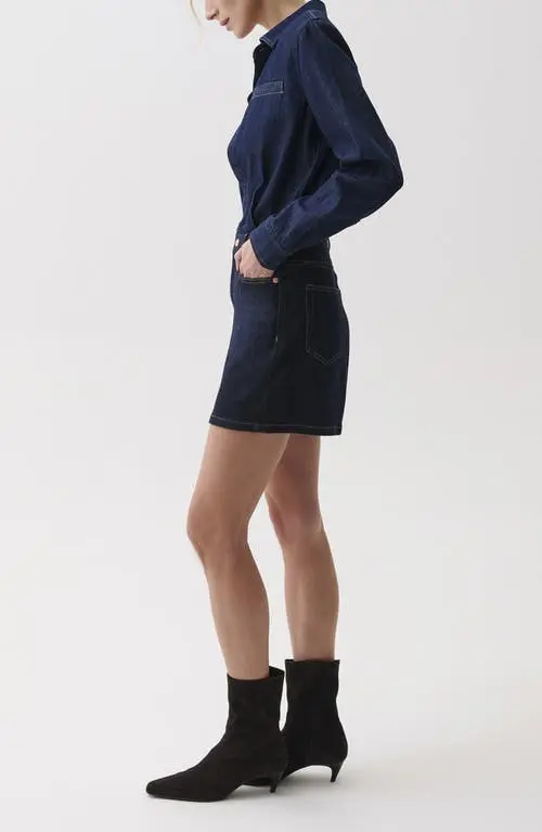 PISTOLA Pixie Denim Miniskirt