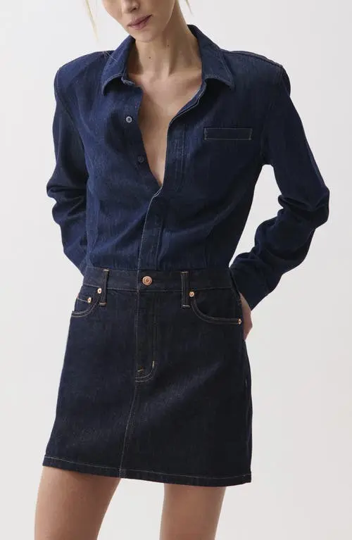 PISTOLA Pixie Denim Miniskirt