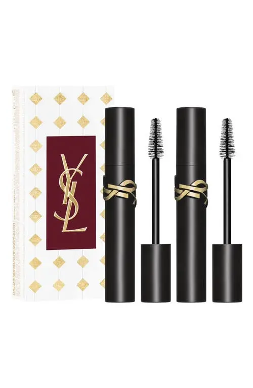 Saint Laurent Lash Clash Extreme Volume Mascara Duo Set - Black