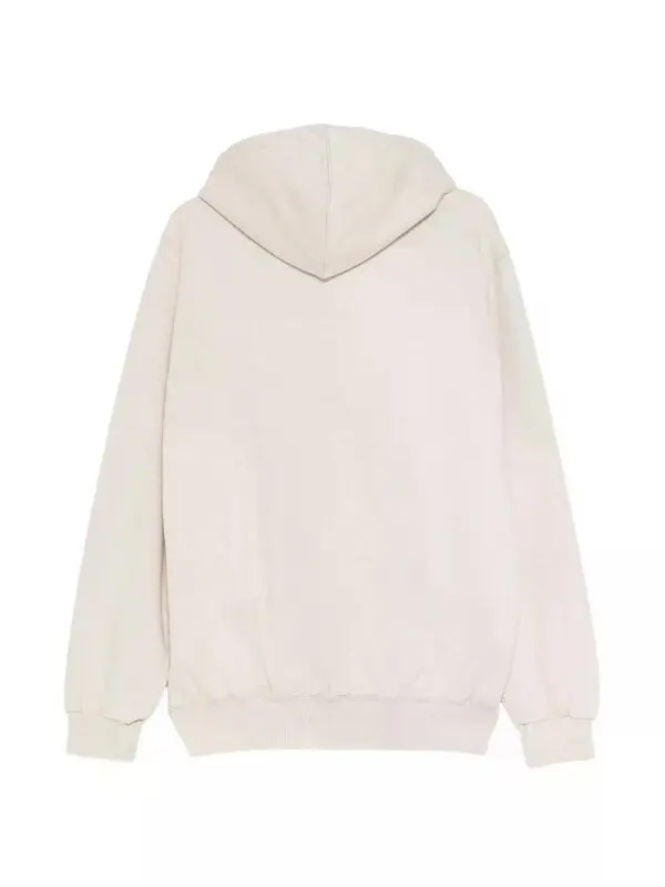 DOUBLET Embossed-logo Drawstring Hoodie