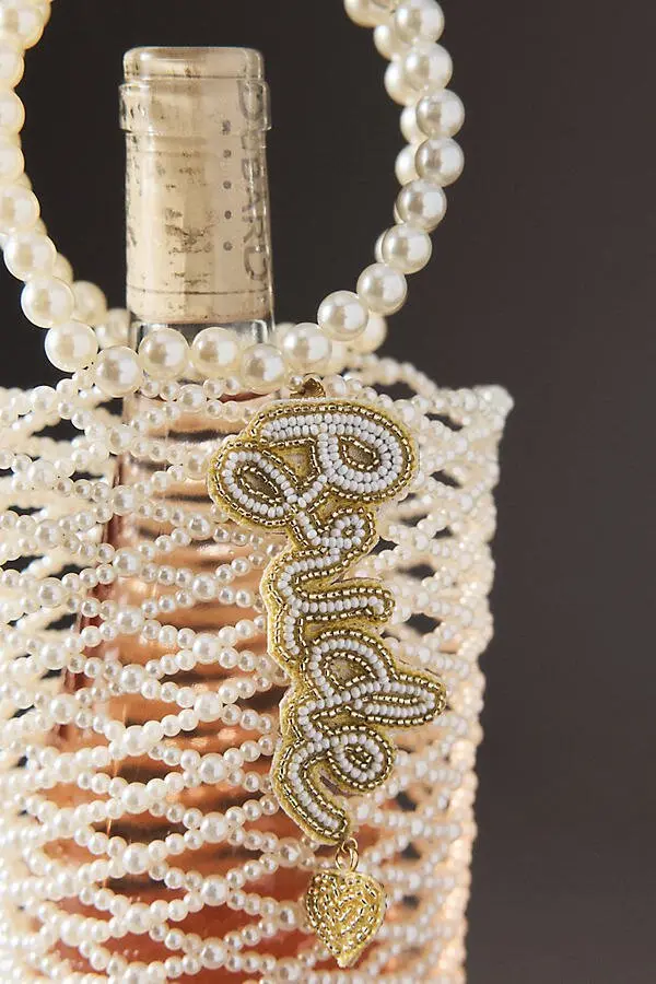 Anthropologie Pearl Bride Charm We Bag